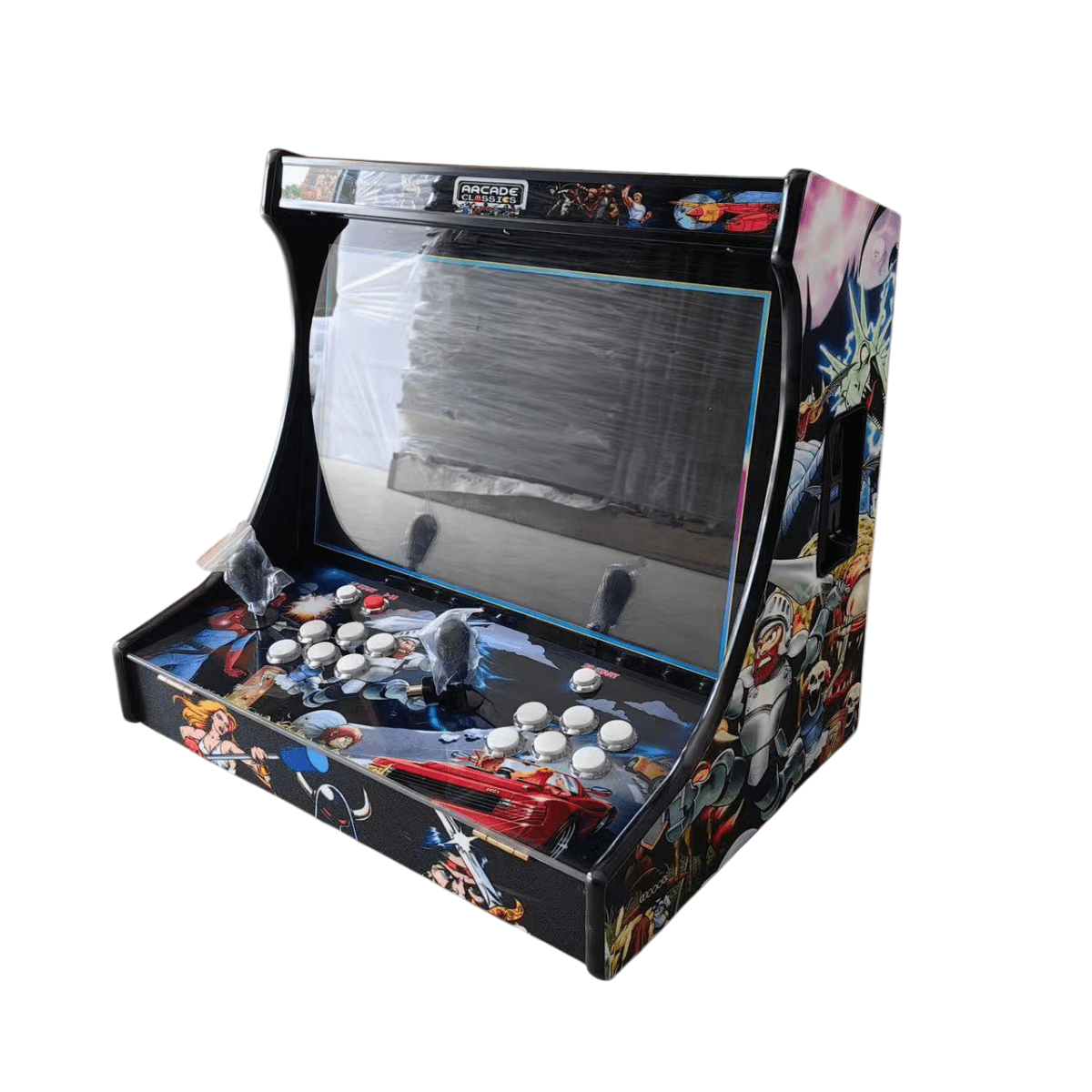 10000 Games in 1 17inch Pandora Full Size Bartop DXS Arcade Machine ...