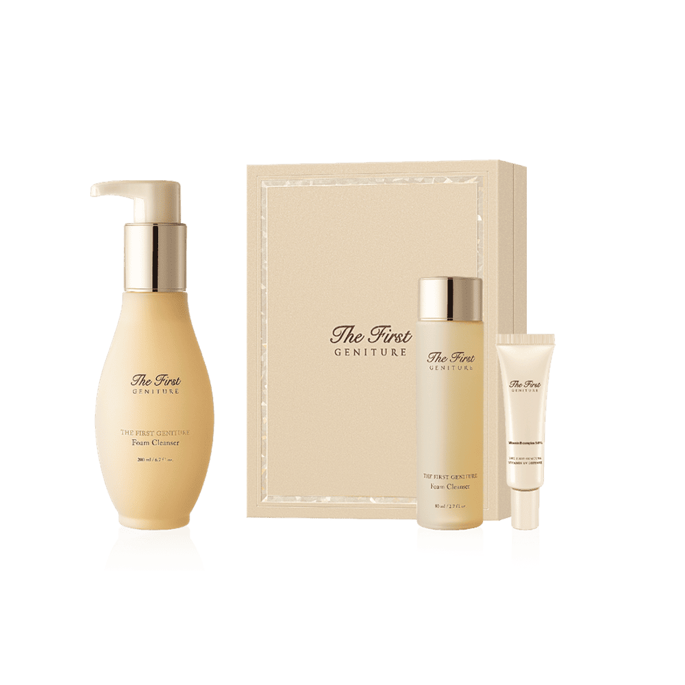 O HUI The First Geniture Foam Cleanser Special Set 3 Items Moisturizing ...
