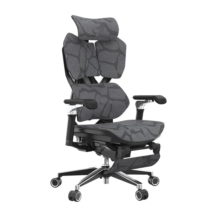 SIHOO X5 Pro Gaming Chair Black Frame/Grey Mesh - Amazingooh Wholesale