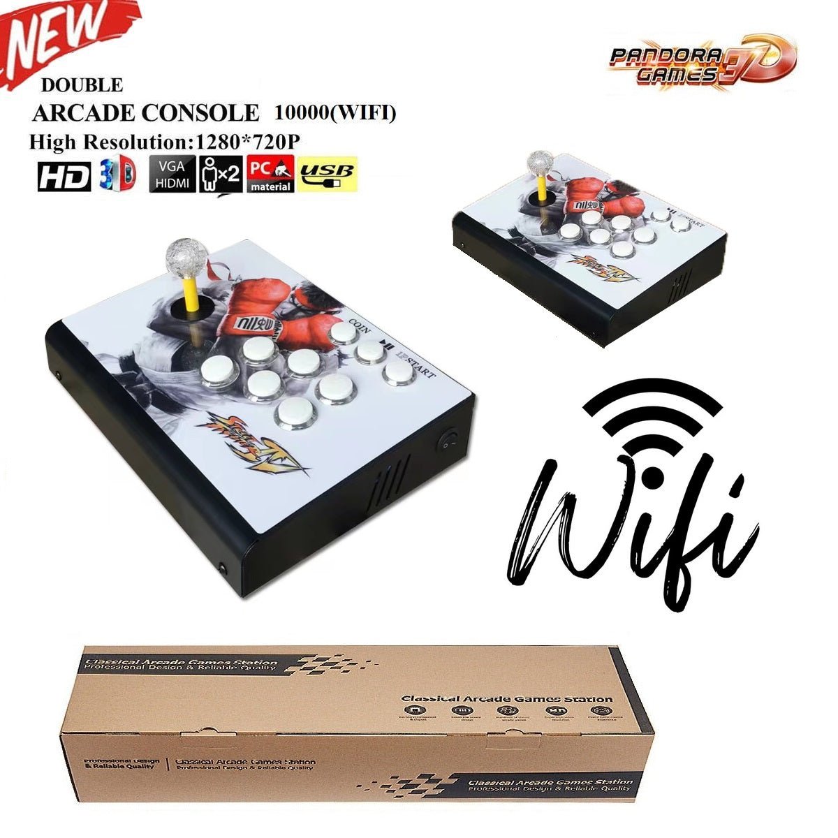 AU 2022 10k WIFI Games Pandora's Box Video 3D Game HD Video Arcade ...