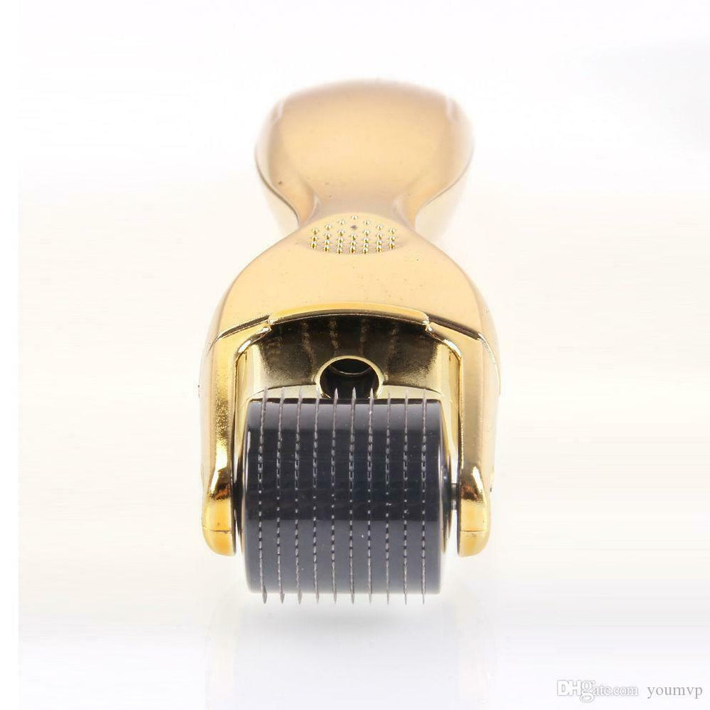 [DRS] 600 Titanium Micro Needle Derma Roller System Skin Care Theraphy ...