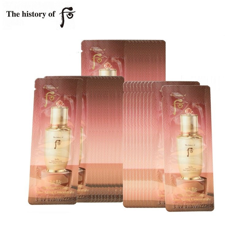 The History of Whoo Self-Generating Aging Concentrate Samples 1ml x 30 ...